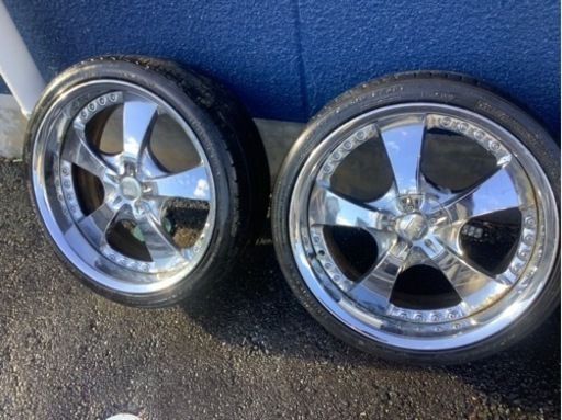 work ls105 19×8.5j +30 114.3 4本セット (ごきぽぉん) 御油の車のパーツの中古あげます・譲ります｜ジモティーで ...