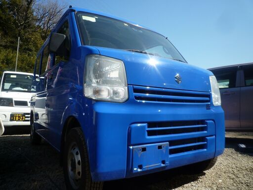 (ID4045)軽バン専門店在庫100台40万円スズキエブリイバン 5AGS 車検2年付平成28年式諸費用込450,000円 (あすか自動車 ...