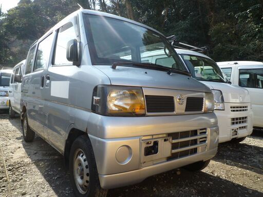 (ID4046)軽バン専門店在庫100台12万円日産クリッパー 4WD車検2年付平成20年式諸費用込150,000円 (あすか自動車) 衣笠の ...