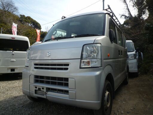 (ID4061)軽バン専門店在庫100台27万円スズキエブリイバン車検2年付平成26年式諸経費込320,000円 (あすか自動車) 衣笠の ...