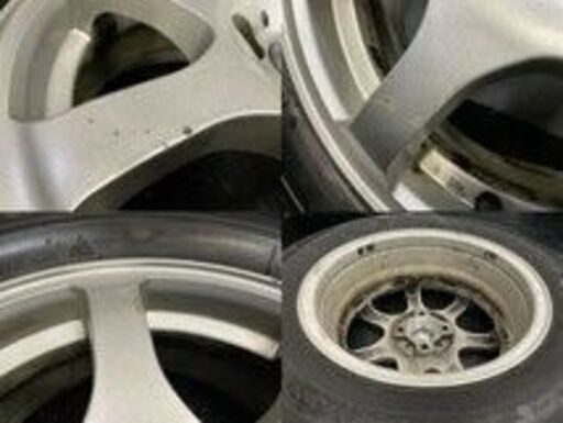 【BS BLIZZAK VRX 195/65R15】スタッドレス【AQUA 15インチ 6J4HPCD100+48】2019年製 カローラフ ...