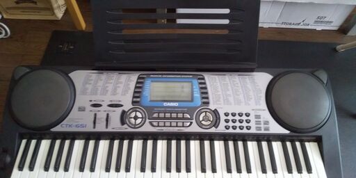 CASIO CTK-651 電子キーボード 電子ピアノ 鍵盤楽器 カシオ 中古 (よっしー) 南大沢の鍵盤楽器、ピアノの中古あげます・譲ります ...