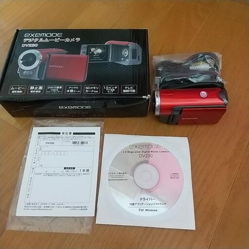 exemode エグゼモード デジタルムービーカメラ DV230 (りおん) 豊田のカメラ《デジタルカメラ》の中古あげます・譲ります｜ジモティーで不用品の処分