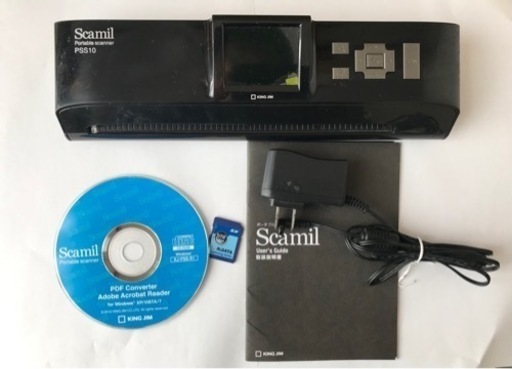 ポータブルスキャナーKINGJIM製scamil (kuririn) 柏の周辺機器の中古あげます・譲ります｜ジモティーで不用品の処分