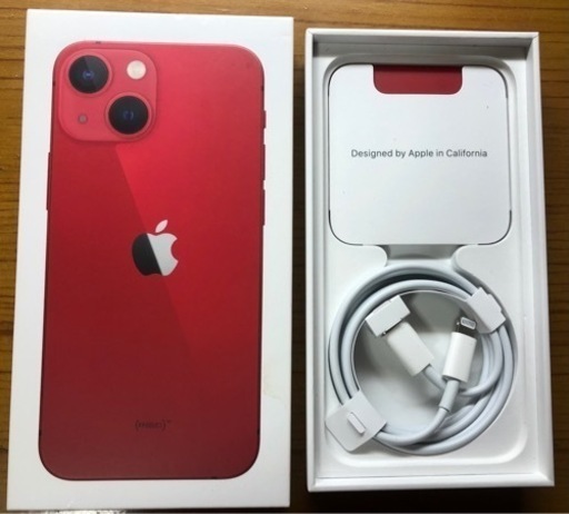 新品未使用】iPhone 13 mini 256GB SIMフリー RED 20日までのお 新品未使用】iPhone 13 mini 256GB SIMフリー RED 20日までのお