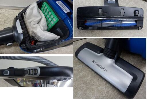 紙パック式 掃除機 2015年製 エレクトロラックス エルゴスリーオート EET530CB 青 Electrolux クリーナー ハンガリー… (モノハウス西野店) 発寒南の生活家電《掃除機 ...
