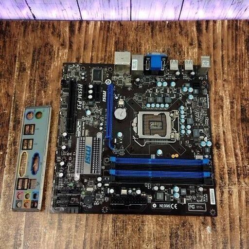 【動作確認済】マザーボード MSI H55M-P33 LGA1156 第1世代 パソコン PCパーツ マザボ (eラボワールド) 白石のPC ...