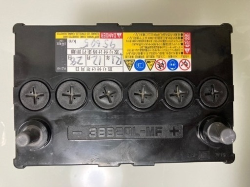 【中古】カーバッテリー 38B20L-MF 500円 (こっはー) てだこ浦西の車のパーツの中古あげます・譲ります｜ジモティーで不用品の処分