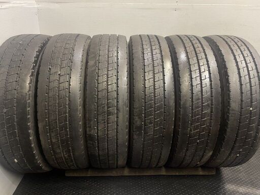 BS DURAVIS R207 215/85R16 120/118N LT 16インチ トラックタイヤ 夏タイヤ 6本 21年 バリ溝 ヂ ...