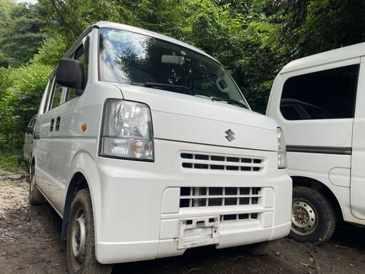 (ID4467)軽バン専門店在庫100台27万円スズキエブリイバン車検2年付平成26年式諸費用込320,000円 (あすか自動車) 衣笠の ...