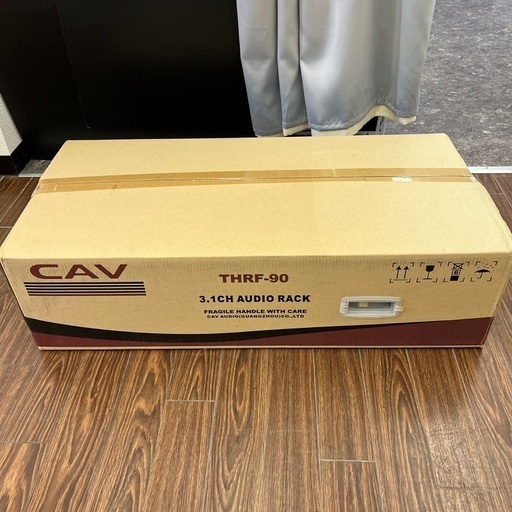 【未使用品】CAVジャパン シーエイブイジャパン THRF-90 3.1chオーディオラック スピーカー付きテレビ台 (錬金堂戸塚影取店 ...