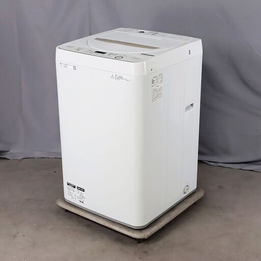 中古 全自動洗濯機 縦型 4.5kg 訳あり特価 2020年製 SHARP ES-GE4D-C EG4656 (株）NEOSTAGE) 淀の ...