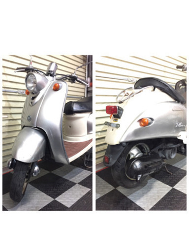 埼玉県深谷市 ヤマハ ビーノ5AU SA10 ② 原付 スクーター 50cc 通勤 通学 バイク メタリック [クレア ジョルノ ベルデお探… (kaz) 深谷のヤマハの中古あげます・譲ります ...