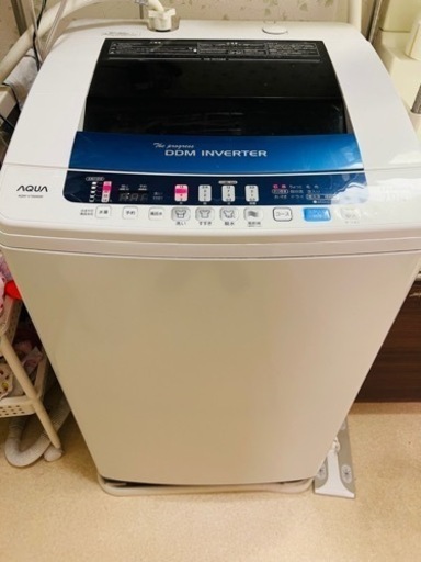 0円全自動洗濯機 AQW-V700A 洗濯・脱水容量7.0 Kg (沖宗優幸) 江波の家電の中古あげます・譲ります｜ジモティーで不用品の処分