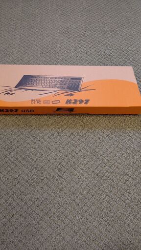 キーボードK297 (aw) 西早稲田の周辺機器の中古あげます・譲ります｜ジモティーで不用品の処分