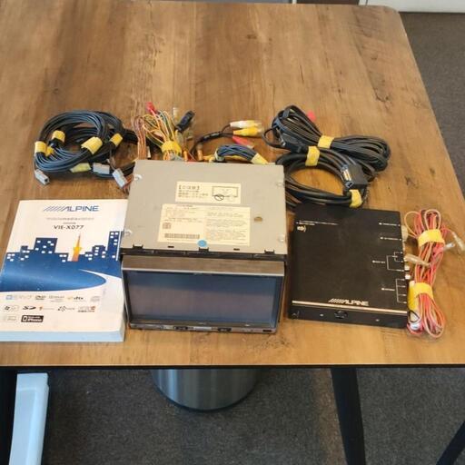 ALPINEナビVIE-X077 (すずとも) 岩見沢のカーナビ、テレビの中古あげます・譲ります｜ジモティーで不用品の処分