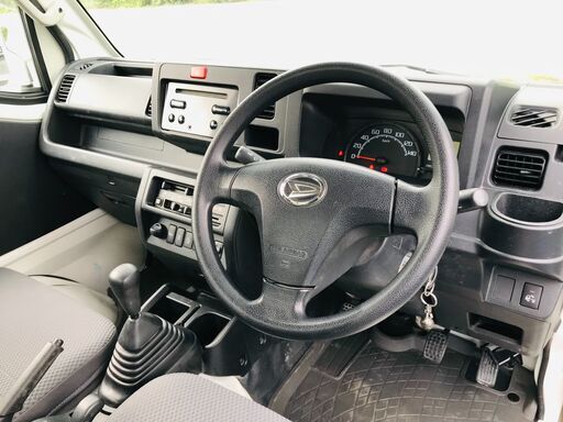 H.31(2019)年 ダイハツ ハイゼットトラック エクストラ SAIIIt 4WD 4WD 5MT LED Pステ PW ホワイト 走行… (ミノリ トレディング) 筑前山家のハイゼットの ...