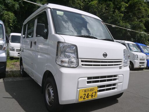 (ID4548)軽バン専門店在庫100台37万円日産NV100クリッパー新型 5AGS 4WD車検2年付平成29年式諸費用込430,000円 ...