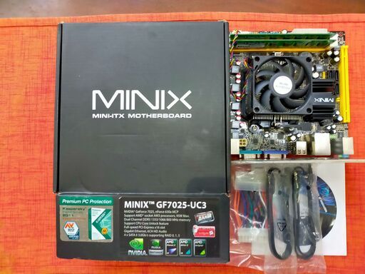 AM3 Mini-ITX マザーボード,8G(4Gx2)メモリー,AMD CPU,三点セットです。 (としさん1043) 相模大野のPCパーツ ...
