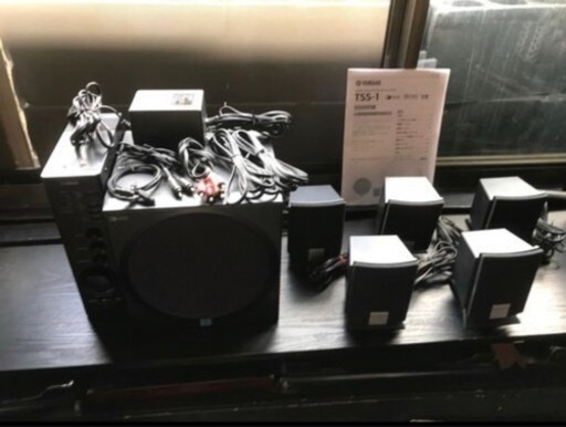 YAMAHA TSS-1 ホームシアターサラウンドシステム 5.1チャンネル (アパレルショップLR) 福大前の家具の中古あげます・譲ります ...