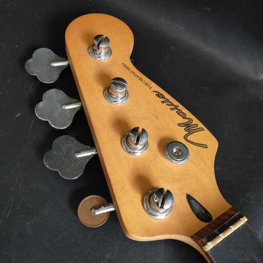 ジャンク品 Mavis メイビス ジャズベース JAZZ BASS 型番不明 石橋楽器 ベース パーツ取り 楽器の買取致します！お問い合わせ ...