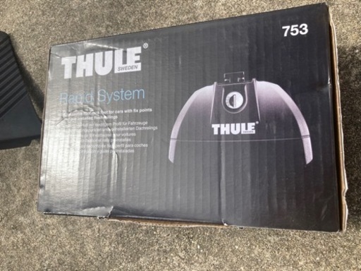 THULE 861ルーフバーセット (まさ) 富田林の内装、インテリアの中古あげます・譲ります｜ジモティーで不用品の処分
