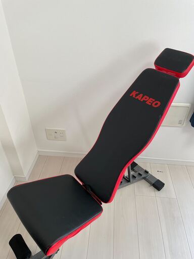 KAPEO トレーニングベンチ インクラインベンチ 折り畳み 耐荷重400KG (Taisuke) 浅草のフィットネス、トレーニングの中古あげます・譲ります｜ジモティーで不用品の処分