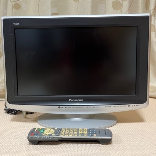 録画機能付きTV 17型Panasonic 2009年製 (えりか) 黒川のテレビ《液晶テレビ》の中古あげます・譲ります｜ジモティーで不用品の処分