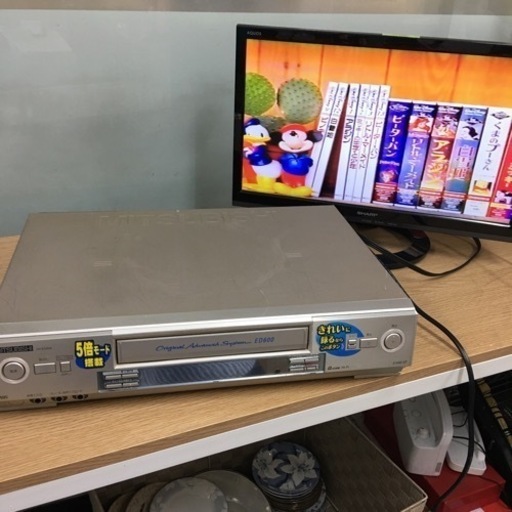 取引場所南観音K 2209-852 MITSUBISHI/三菱HV-ED600 ビデオカセットレコーダー (ゆう) 舟入南の映像プレーヤー、レコーダー《ビデオデッキ》の中古あげます・譲ります ...