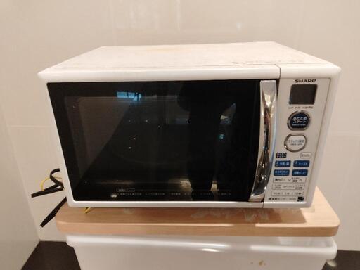 SHARP オーブンレンジ2015年製問題なく使えます。RE-CE2-KB (ゴンちゃん) 広電本社前のキッチン家電《オーブンレンジ》の中古あげます・譲ります｜ジモティーで不用品の処分