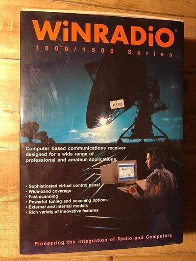 パソコン操作型広帯域受信機 WiNRADiO WR-1550e (みずめ) 穂高のオーディオ《その他》の中古あげます・譲ります｜ジモティーで ...