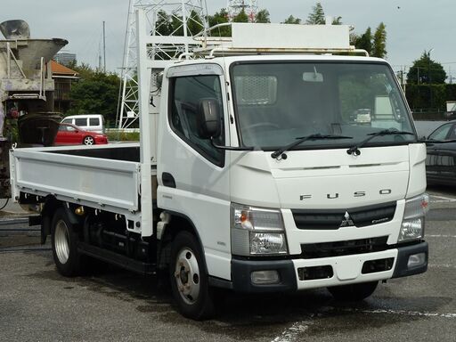 H26 キャンター 2t平ボディセミロング車両総重量5t未満 最大積載量2000kg AT セミロング ETC キーレス左電格ミラー16110 (tanacar) 江戸川台のその他の中古車｜ジモティー