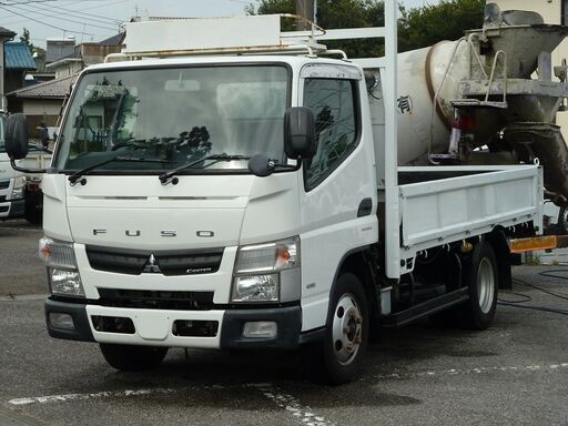 H26 キャンター 2t平ボディセミロング車両総重量5t未満 最大積載量2000kg AT セミロング ETC キーレス左電格ミラー16110 (tanacar) 江戸川台のその他の中古車｜ジモティー