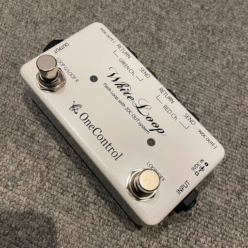 One Control / White Loop 2Loopスイッチャー - Studio NU-VU (スタジオヌーブ/西宮市/夙川) (スタジオヌーブ) 夙川のエフェクター、PA機器の中古 ...
