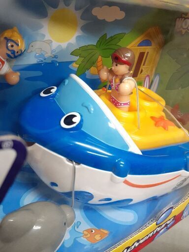 【No.0109】ワオトイズ ボートのおもちゃ：販売終了品 (COCO) 大阪のおもちゃの中古あげます・譲ります｜ジモティーで不用品の処分