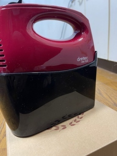 dretec ハンドミキサー (みっきー) 長岡のキッチン家電の中古あげます・譲ります｜ジモティーで不用品の処分