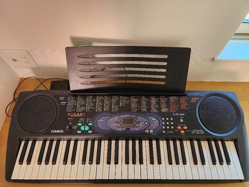 CASIO LK-35 カシオ 電子キーボード 光ナビゲーション 電子ピアノ 中古 鍵盤楽器 (ぼたん) 二俣川の電子楽器の中古あげます・譲り ...