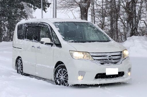 【車検満タン】H24/セレナ/4WD/ハイウェイスター/両側パワスラ/ストラードナビ/プッシュスタート/エンスタ (新堂) 三沢のセレナの中古車｜ジモティー