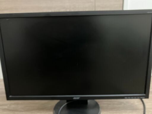 ACER 液晶モニターV243HL 24インチ (けい64) 一之江の周辺機器の中古あげます・譲ります｜ジモティーで不用品の処分