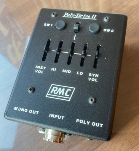 【ジャンク品】アコギ用プリアンプRMC Poly–DriveⅡ (ちゃか) 駒込のアンプの中古あげます・譲ります｜ジモティーで不用品の処分