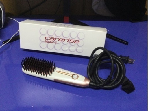 carerise Model-C ケアライズヘアアイロンブラシ (アラタン) 喜多方の美容家電《ヘアケア》の中古あげます・譲ります｜ジモティーで不用品の処分