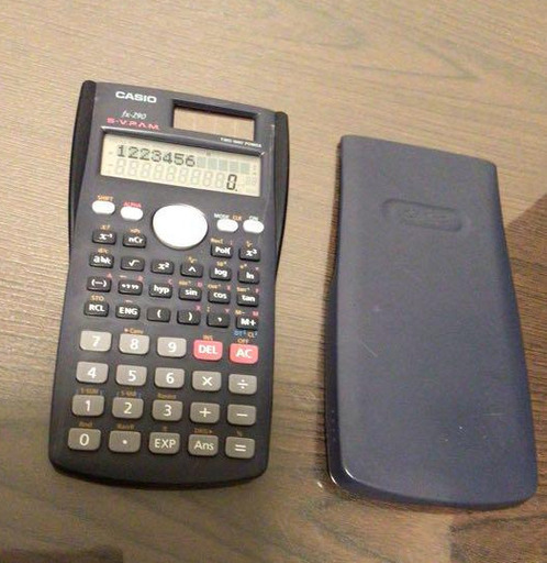 CASIO スタンダード関数電卓 FX-290 (ニコル) 中京競馬場前のその他の中古あげます・譲ります｜ジモティーで不用品の処分
