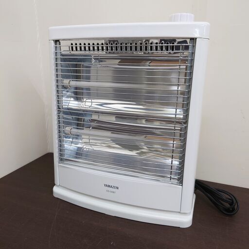 4/25終 YAMAZEN 電気ストーブ DS-D087 2018年製 暖房器具 ヒーター 山善 菊倉HG (コレクトワン菊水) 菊水の季節、空調家電《ストーブ》の中古あげます・譲ります ...