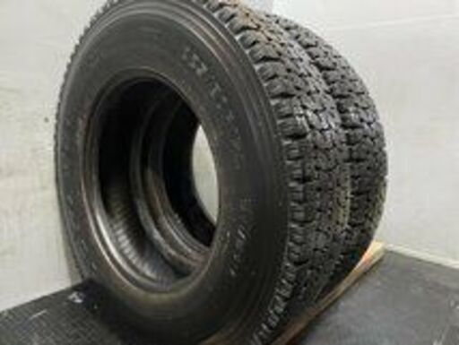 札幌発 引取OK TOYO M919 225/80R17.5 123/122L 17.5インチ トラックタイヤ スタッドレス 2本 バリ溝 ...