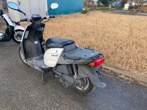 ヤマハ ギア UA06J 過走行車 だけどセル一エンジン好調 ヤマハ ギア UA06J 過走行車 だけどセル一エンジン好調