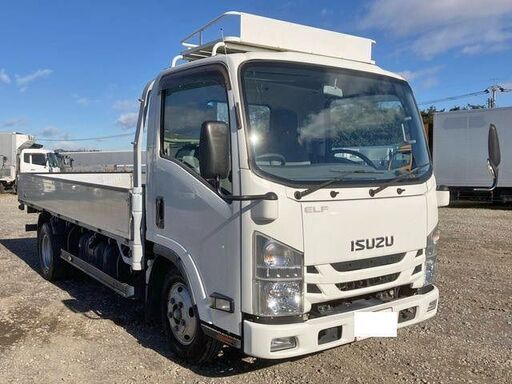 H29年式いすゞエルフ平ボデー小型(2t・3t)ロング3トン積載木床150馬力フロア6速MT型式:TRG-NMR85ARキーレス集中ドアロッ… (トラックコンフロント) 静和のその他の中古車 ...