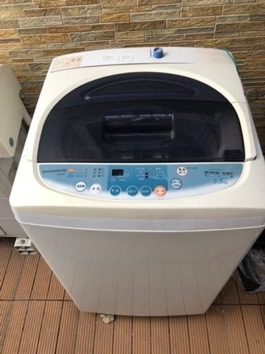 13年製全自動洗濯機 WIND DRY 5.5kg DWA-SL55 DAEWOO (アキラ) 桜ヶ丘の生活家電《洗濯機》の中古あげます・譲り ...