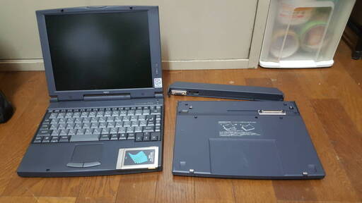 NEC PC-9821 Ls150 Aile 本体他(HDD、メモリー、ACアダプターなし)Windows95が立ち上がりました。ジャンクにて (アルト) 大和のノートパソコンの中古あげます ...