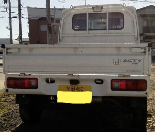 H16年式 GBD-HA7 走行68,000km 5MT 4WD 車検H5.4 (2W200) 大曲のアクティの中古車｜ジモティー