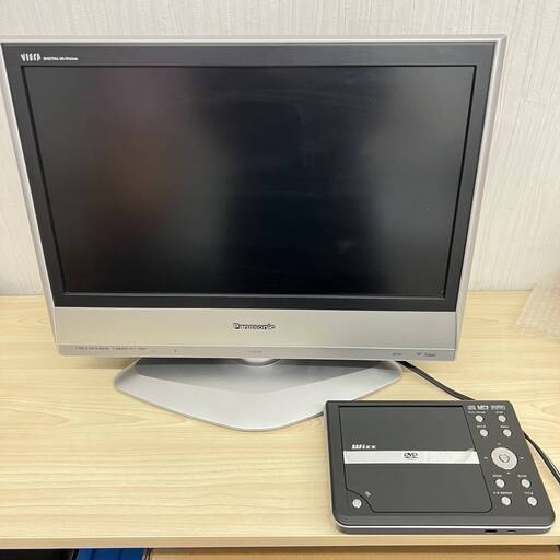 【K3508】 訳有り VIERA TH-20LX60 20インチ Wizz stylish DVD player CSDP-500 セット ...